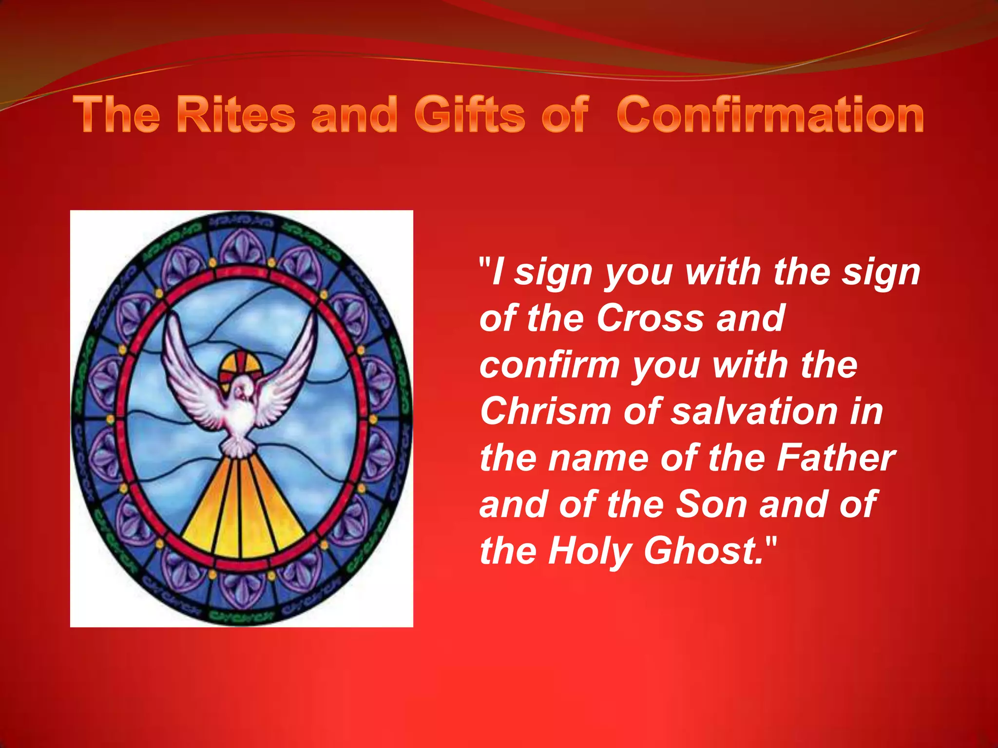 Confirmation Presentation | PPTX