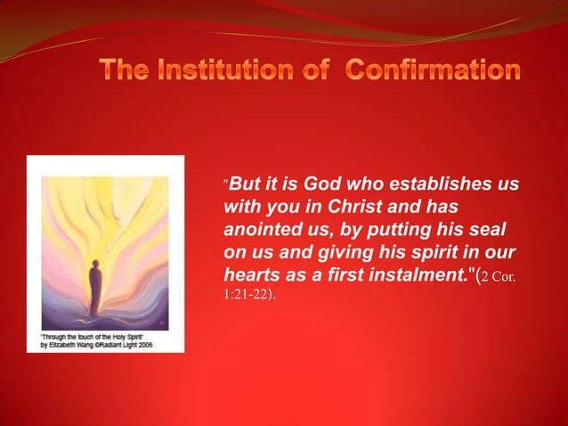 Confirmation Presentation | PPTX | Christianity | Religion & Spirituality
