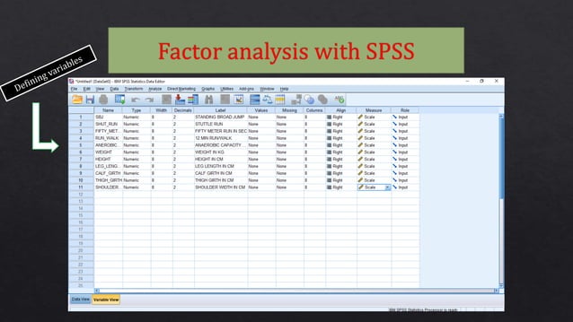 Exploratory factor analysis | PPTX