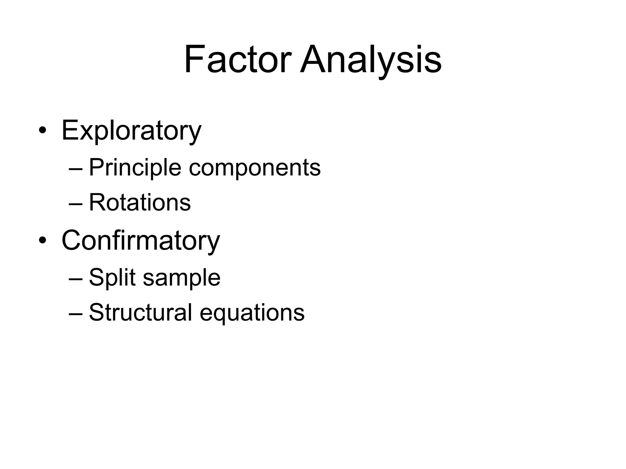 Confirmatory Factor Analysis presentatioon .ppt