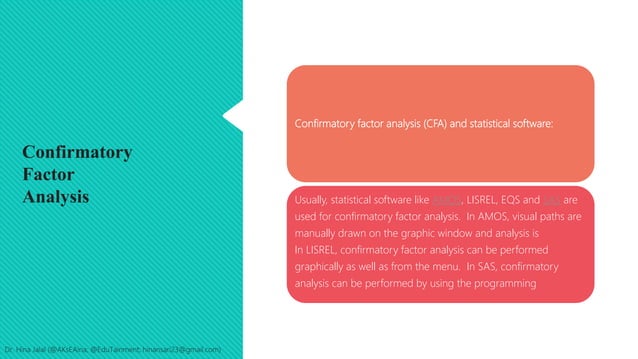 Confirmatory Factor Analysis Cfa Pptx Physics Science