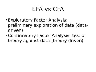Confirmatory Factor Analysis | PDF