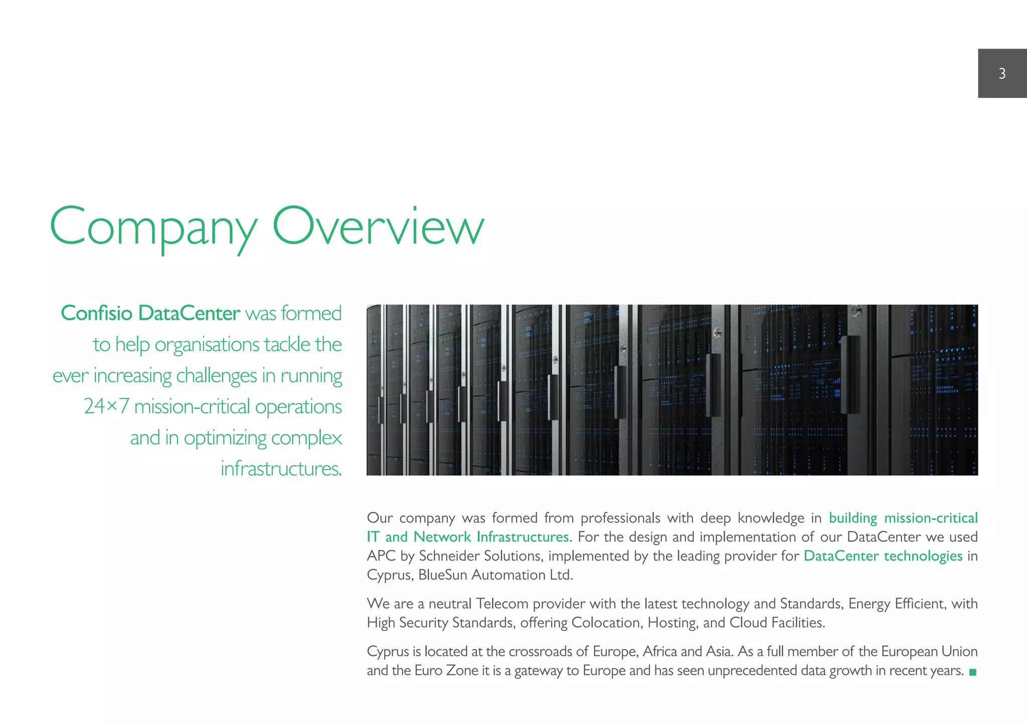 Confisio Datacenter | PDF
