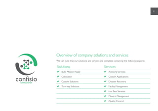 Confisio Datacenter | PPT