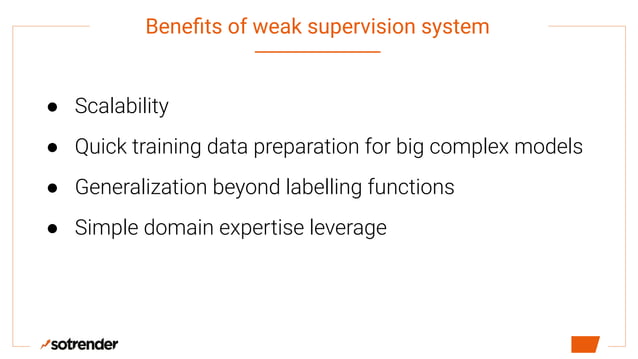 Handling problem of hand-labeled training data with data programming and weak supervision | PDF