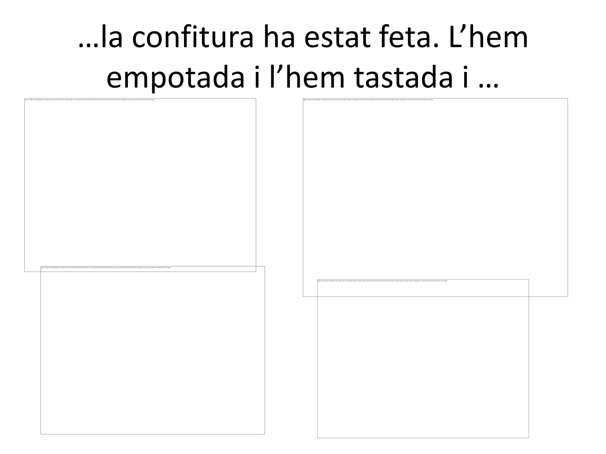 Feim confitura de codony power point | PPTX