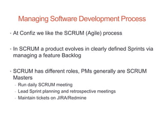 Project Management @ Confiz - An Overview | PPT