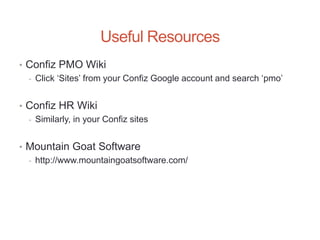 Project Management @ Confiz - An Overview | PPT