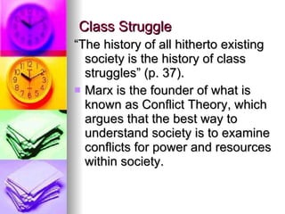 Conflict Theory | PPT