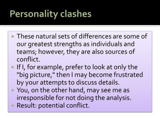 Conflict (Social Psychology) | PPTX