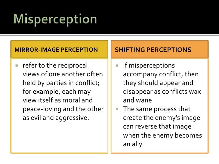 Conflict Social Psychology Conflict Social Psychology
