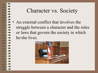 Conflict in literature | PPT