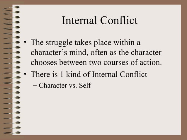Conflict in literature | PPT