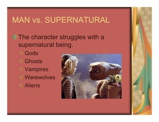 Man Vs Supernatural Conflict