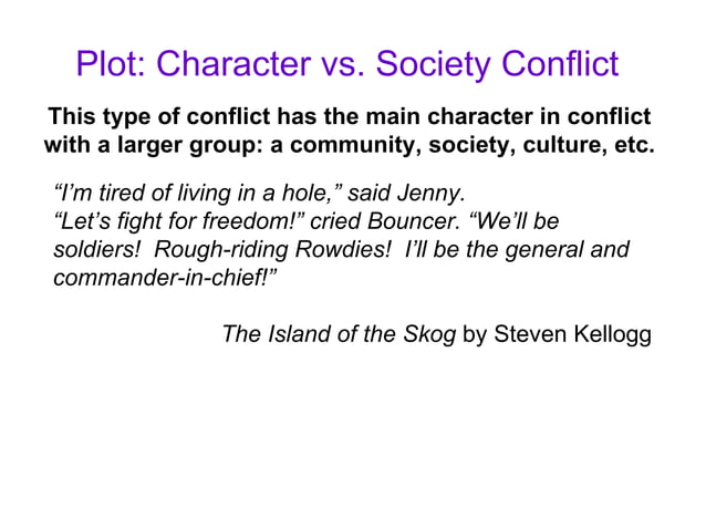 Plot and Conflict | PPT