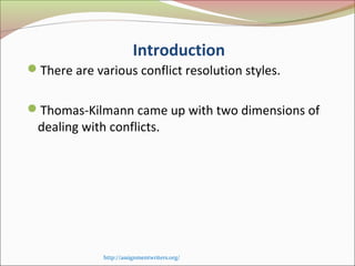 Conflict Management | PPT