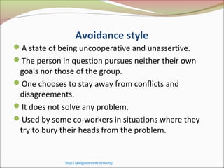 Conflict Management | PPT