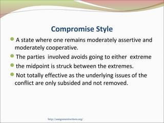 Conflict Management | PPT