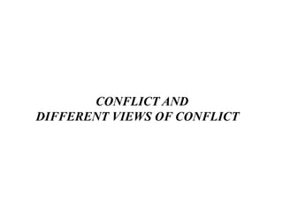 Conflict | PPTX