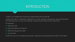 Conflict resolution | PPTX