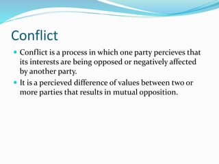 Conflict | PPTX
