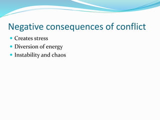 Conflict | PPTX