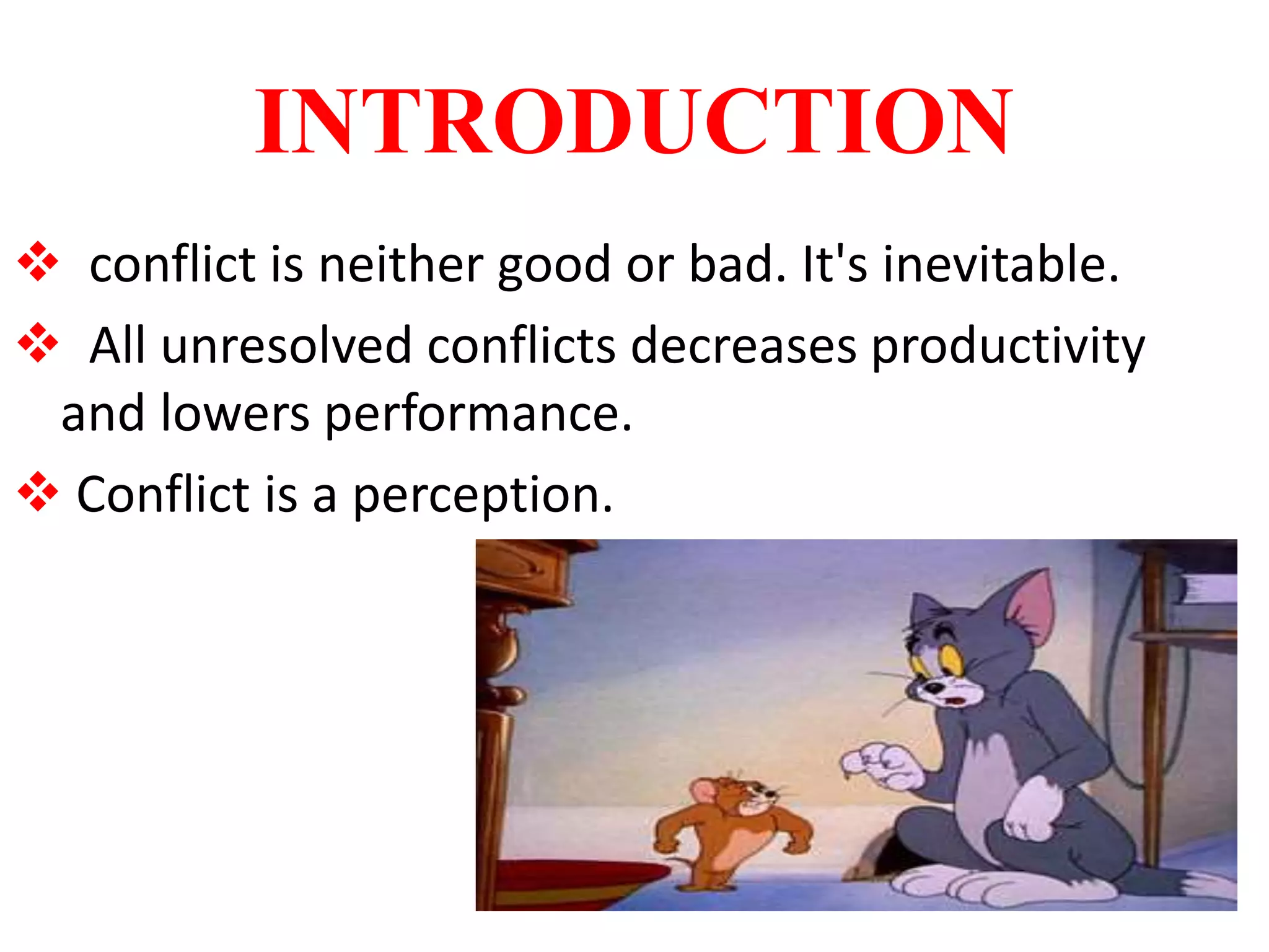CONFLICT & CONFLICT PROCESS | PPTX