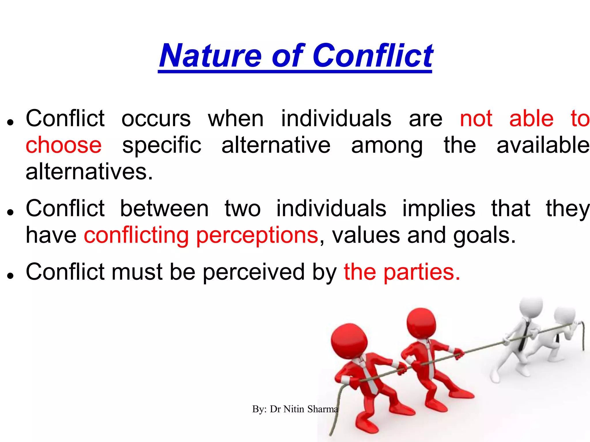 Organizational Behaviour : Conflict | PDF