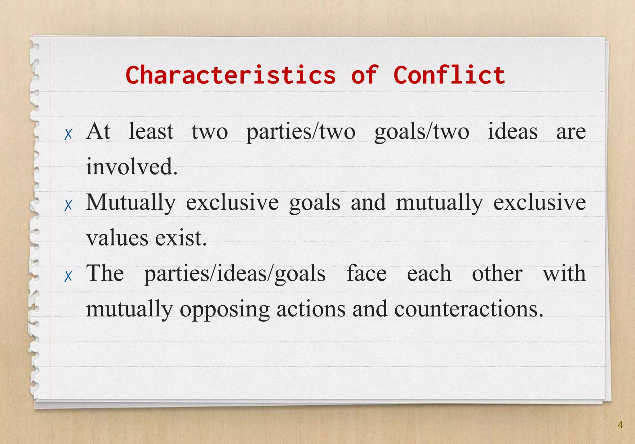 Conflict- Psychology | PPTX