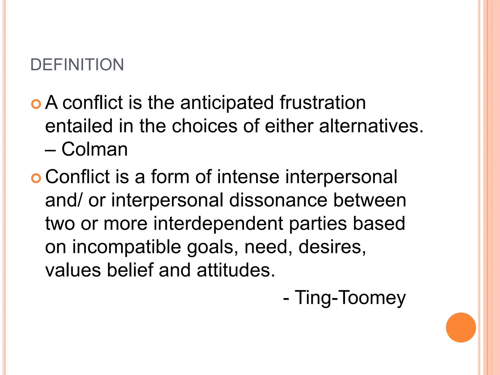 Conflict.pptx SUBJECT PSYCHOLOGY-NURSING | PPTX