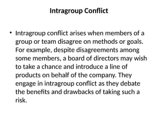 PPT ON CONFLICT AND ITS TYPES AND DIFFERENCES | PPT