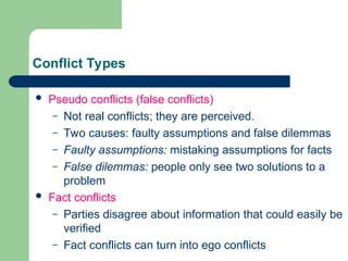 conflict.ppt for any professional students | PPT