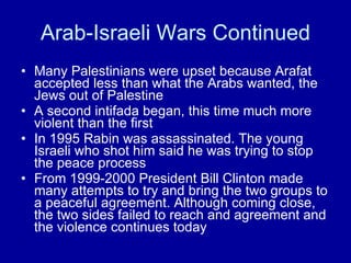 Conflict And Change In The Middle East | PPT