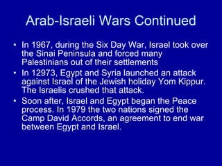 Conflict And Change In The Middle East | PPT