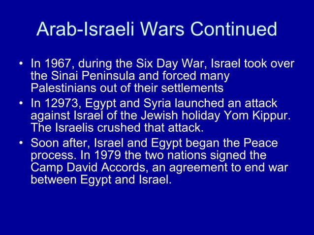 Conflict And Change In The Middle East | PPT