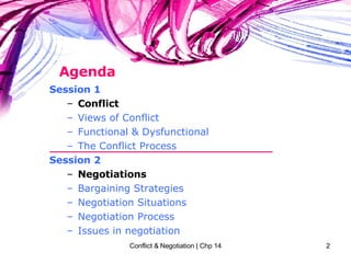 Conflict and Negotitations | PPT