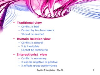 Conflict and Negotitations | PPT