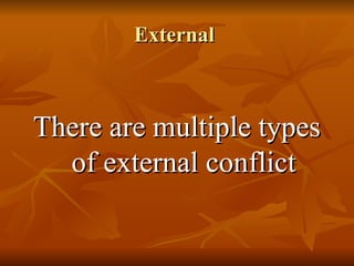 Conflict - Internal and External for random students.ppt