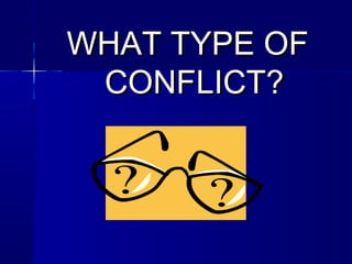 Conflict in literature | PPT