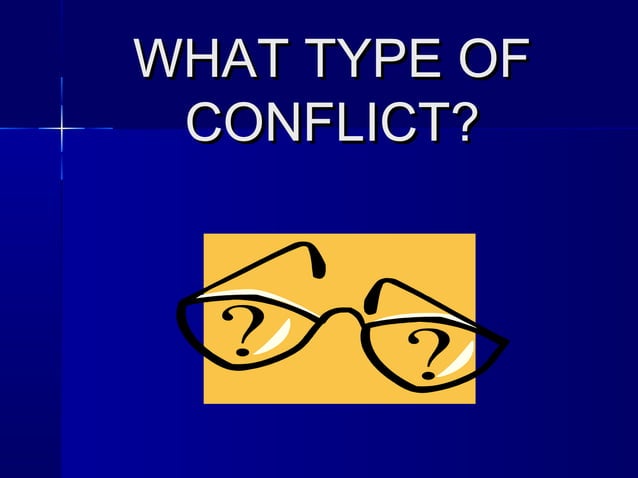 Conflict in literature | PPT