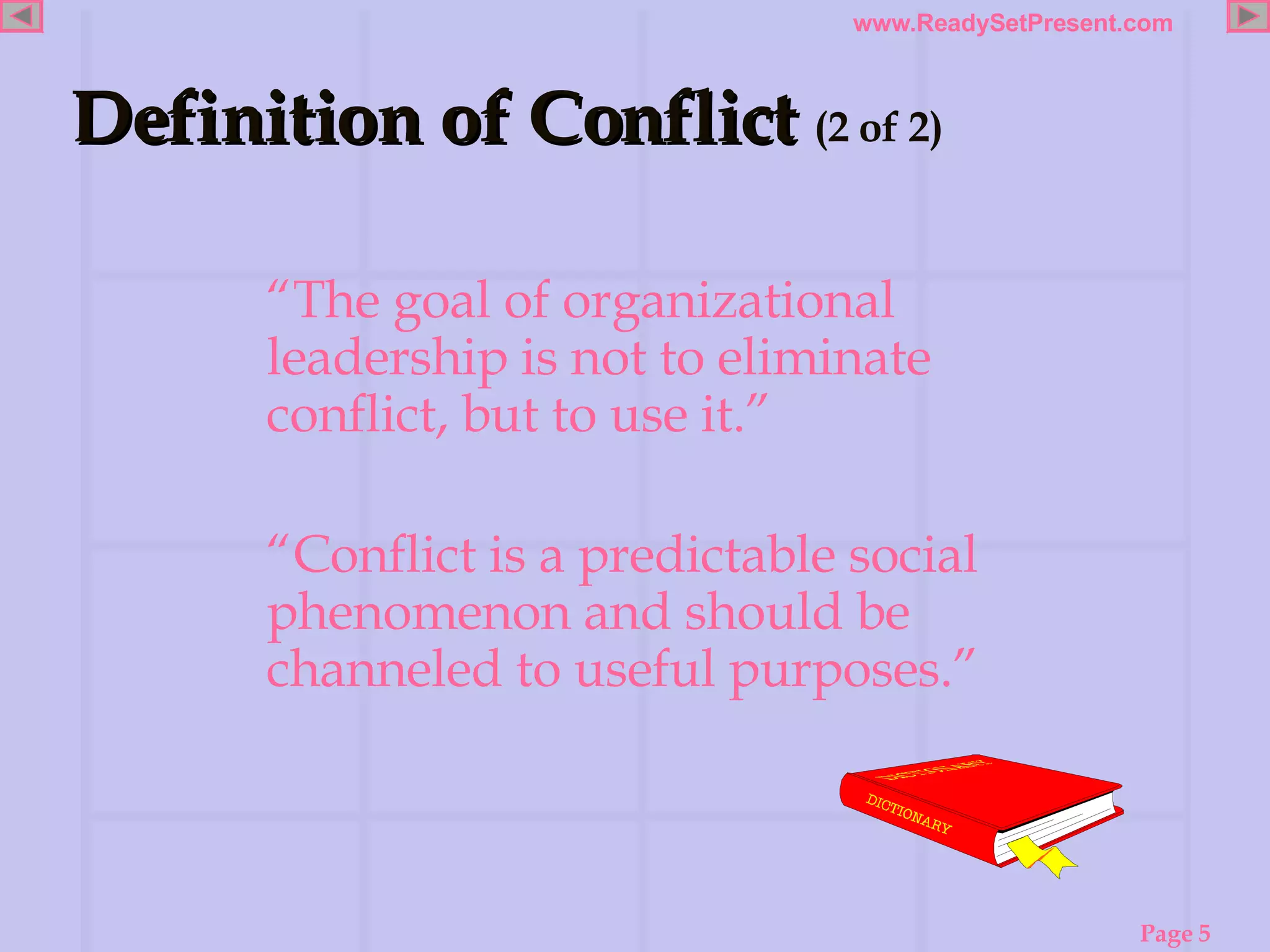 CONFLICT POWERPOINT | PPT