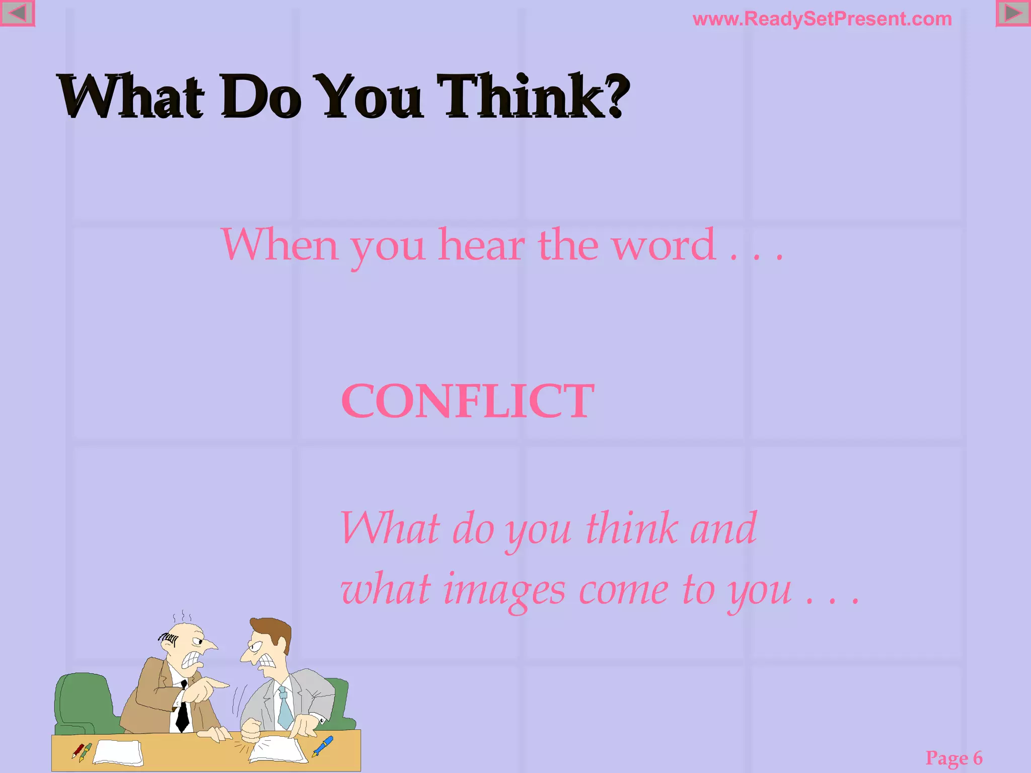 CONFLICT POWERPOINT | PPT