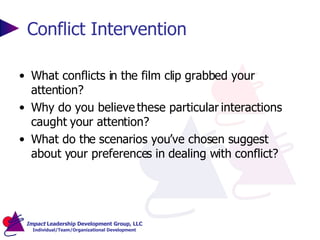 Conflict Resolution | PPT