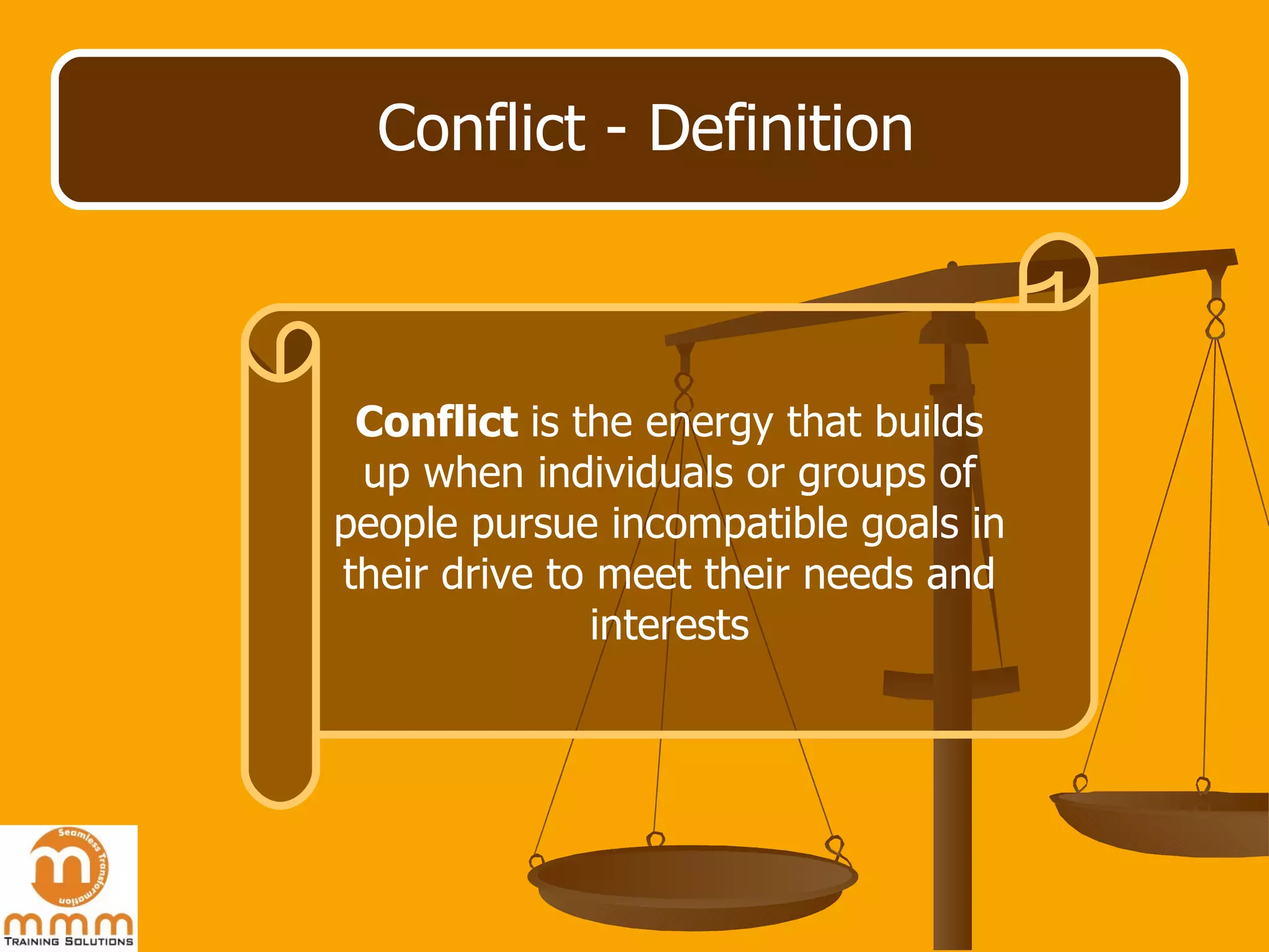 Conflict Resolution Skills | PPT | Free Download