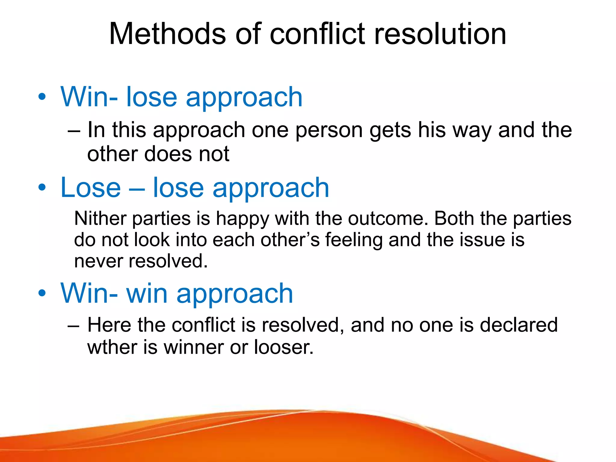 Conflict 1 | PPTX