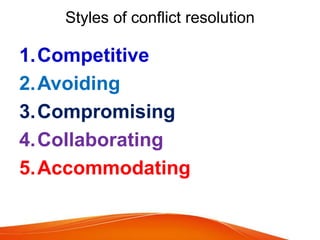 Conflict 1 | PPTX | War and Conflicts