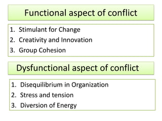 Conflict and coordination | PPT