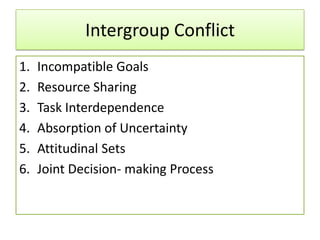 Conflict and coordination | PPTX