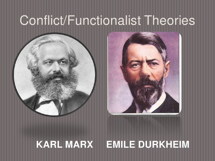 Conflict and functionalist theory