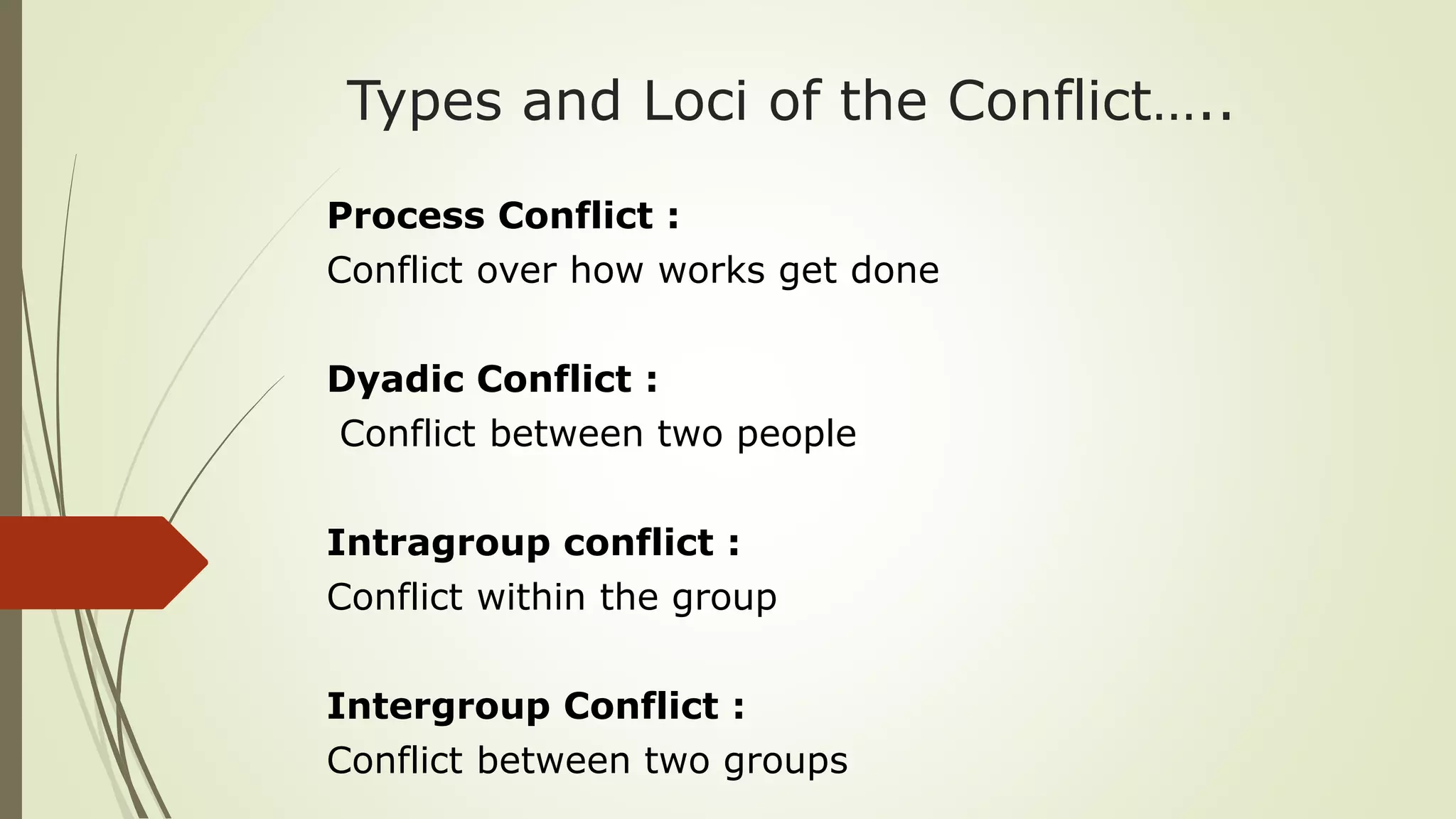 Conflict and management presentation | PPTX